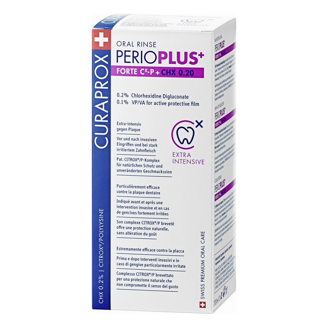 Curaprox Perio Plus+ Forte Chx 0.20%, Mouthwash, 200ml – ePharmaCY LTD