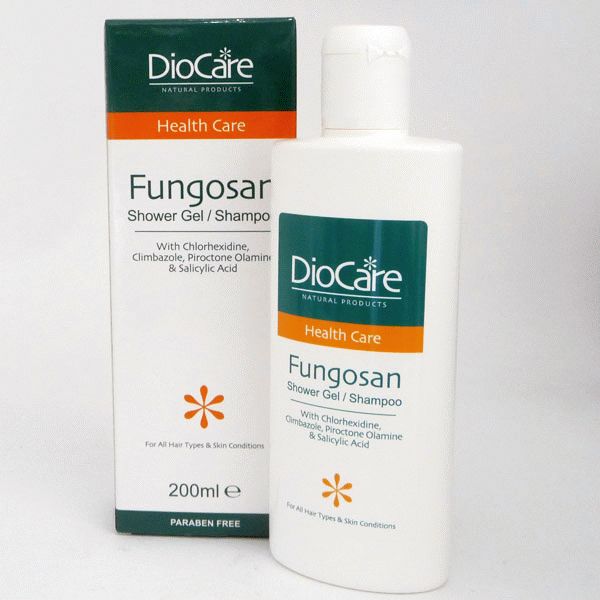 Diocare Fungosan, Shampoo & Shower Gel, 200ml – ePharmaCY LTD