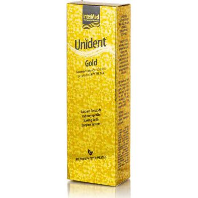Unident Gold 24K, Toothpaste, 100ml – ePharmaCY LTD