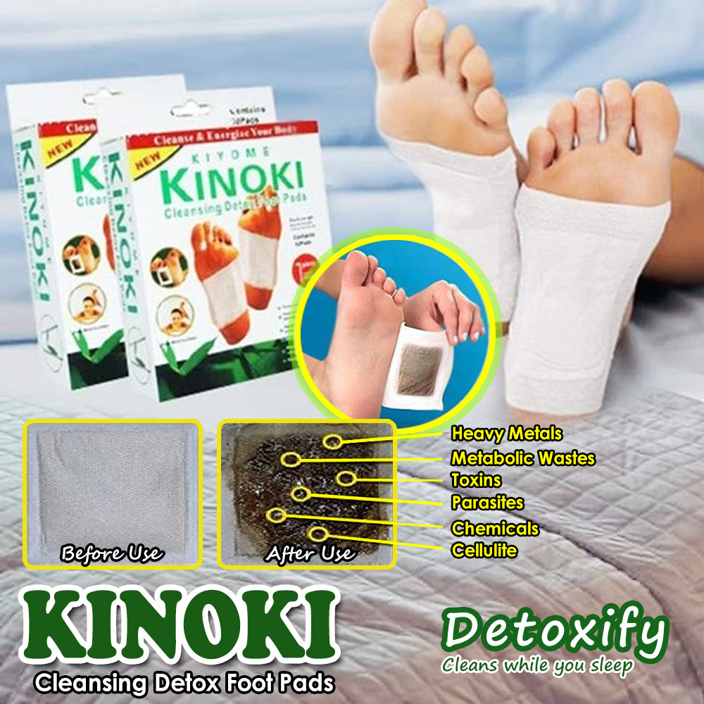 Kinoki Cleasing Detox Foot Pads 10pcs – ePharmaCY LTD